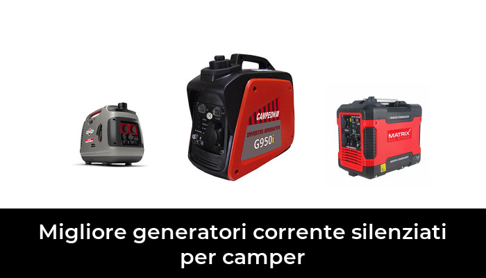 45 Migliore generatori corrente silenziati per camper nel 2022 In base ...