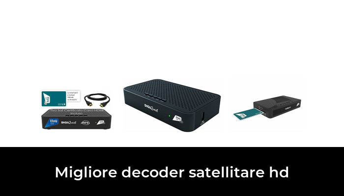45 Migliore decoder satellitare hd nel 2022 In base a 79 Recensioni
