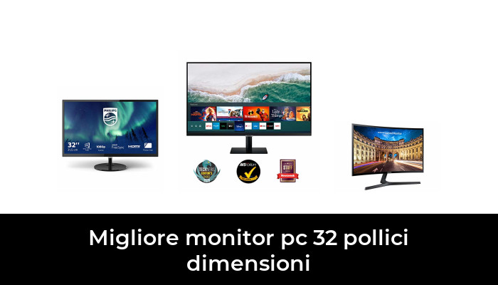 49 Migliore monitor pc 32 pollici dimensioni nel 2024 In base a 783 ...