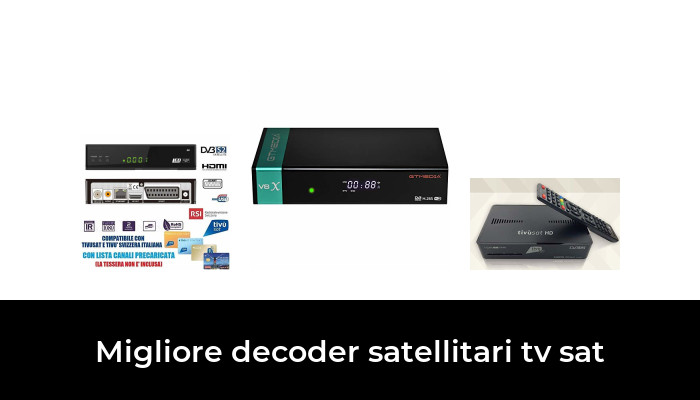 48 Migliore decoder satellitari tv sat nel 2023 In base a 658 Recensioni