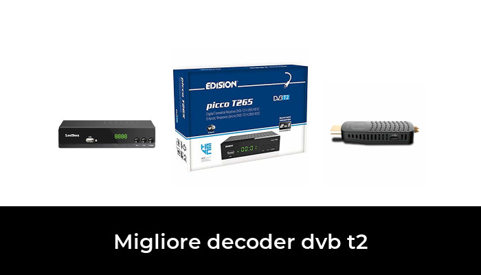 49 Migliore decoder dvb t2 nel 2023 In base a 349 Recensioni