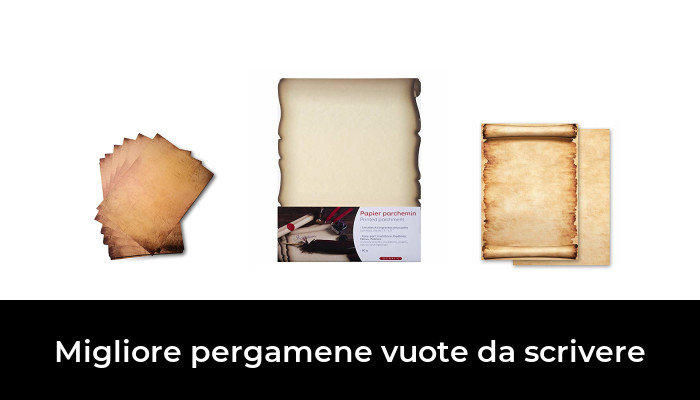 47 Migliore pergamene vuote da scrivere nel 2022 In base a 850 Recensioni